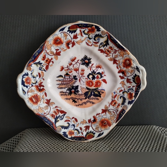 Art | Antique English 19th Century Ironstone Amherst Japan Pattern ...